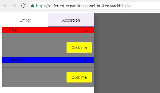 Javascript Is Mat Expansion Panel Lazy Rendering Broken Stack Overflow - Artistic Colorful Picture - 4K