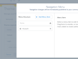Community Cloud Standard Navigation Menu In Communities Using Build