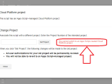 You Cannot Switch To An Apps Script Created Cloud Platform Project