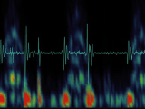 Python Plot Audio Waveform And Spectrogram Overlap Stack Overflow