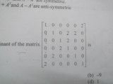 Linear Algebra Finding Determinant Of Following Matrix Mathematics