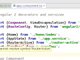 Angular Webstorm 11 Cannot Resolve Warnings With Folder Imports