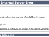 Java Http Status 500 Internal Server Error In Jsp Using Glassfish