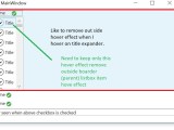 C Remove Hover Effect On Parent Listbox Item On Hover Of Child