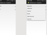 Android How To Create A Drop Down List Stack Overflow
