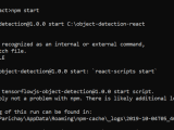 Node Js React Scripts Start React Scripts Is Not Recognized As