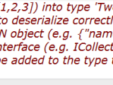 C Tweetsharp Error Cannot Deserialize The Current Json Array Stack