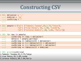 Python Converting A Dictionary To A Csv File Using Concatenation