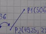 Analytic Geometry Calculate Vector From Two Points And Angle