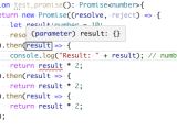 Javascript Typescript Specifying Proper Return Type For Resolve