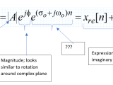 Understanding Formula Components For Complex Exponential Sequence