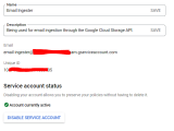 Google Cloud Platform Gmail Api Service Account Unauthorized Client
