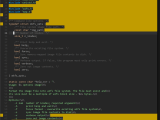 Color Vim Is Highlights Everything After Eol In Yellow Upon Scrolling