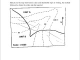 Homework How To Draw A Strike And Dip On A Geologic Map Earth