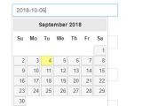 Jquery Javascript Different Html Pages Show Different Datepickers