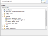 Java Eclipse Cannot Create Android Project Stack Overflow