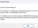 Installation Visual Studio Enterprise 17 5 Tfs Source Control Plug In