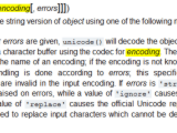 How Do I Know All Supported Encodings Recognized By Python S Unicode
