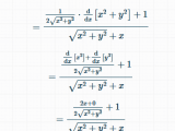 Simplifying A Derivative Mathematics Stack Exchange