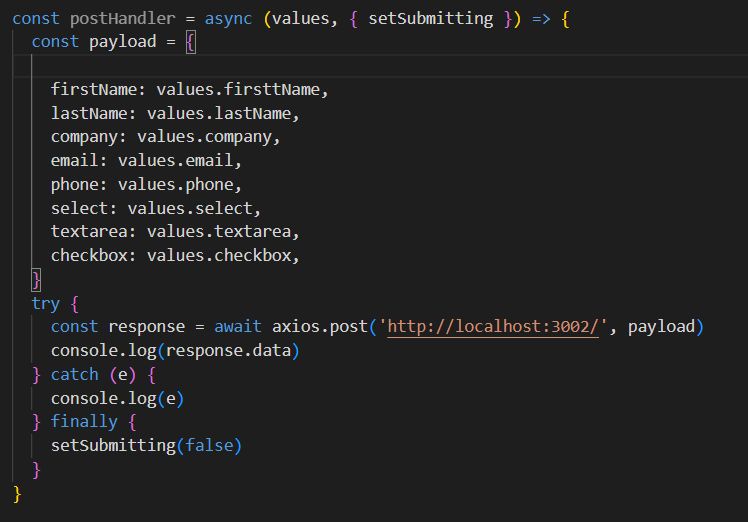 Post Form Data To Api Axios Reactjs Stack Overflow - Best Nature Textures in Retina