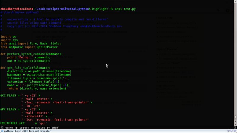 Unix Syntax Highlighting Colorizing Cat Stack Overflow - Colorful Picture Collection - Mobile Quality