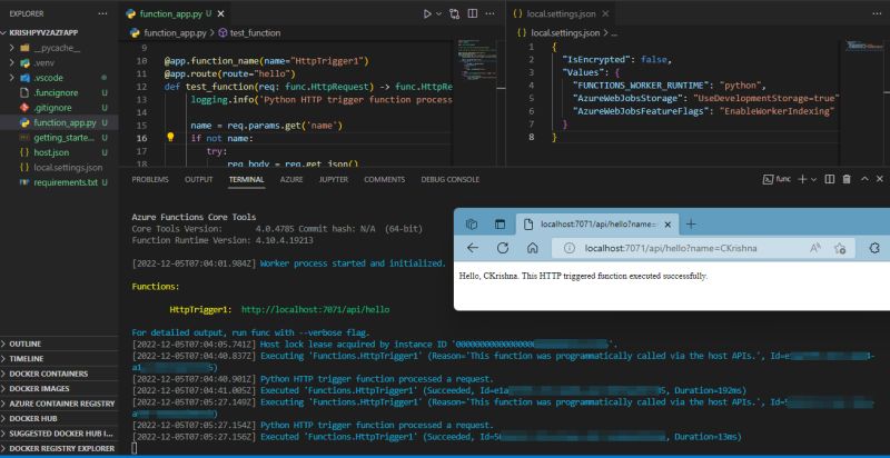 Python Azure Function App Http Trigger Functions Don T Show When - Premium Vintage Picture Gallery - Mobile