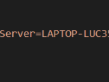 C Problem With Sql Connection String Syntax Stack Overflow