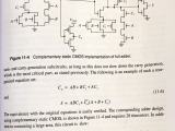 Cmos Regarding The Static Full Adder Circuit Electrical Engineering