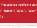 Php 403 Request Has Insufficient Authentication Scopes Stack Overflow