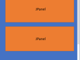 Java How To Resize A Jpanel Based On Its Parent Container S Size
