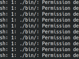 Run Script Sh Vs Bash Script Sh Permission Denied Unix Linux
