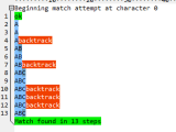 Regex Backtracking Stack Overflow
