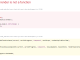 Javascript Typeerror Instance Render Is Not A Function In React