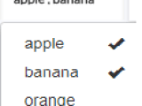 Javascript Not Able To Display Checkbox In Multiple Select Dropdown