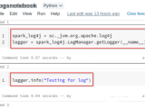 Logging In Databricks Python Notebooks Stack Overflow