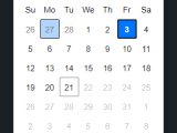 Css Is There A Way To Change Html Date Picker S Popup Background