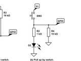 Microcontroller How To Connect Mcu Input Pin With Led And Button