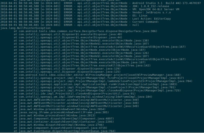 Java Ide Error Ocurred Android Studio 3 1 Stack Overflow - Premium Mountain Background Gallery - 4K