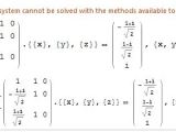 Solve Method In Wolfram Mathematica Stack Overflow