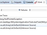Maven My Junit Test Has Given Java Lang Nullpointerexception Stack