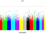 Python Removing Invisible Points From A Scatter Plot Manhattan Plot
