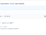 Git Why Wont My Pre Commit Hook Run When I Commit Stack Overflow