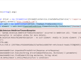 C Selenium Webdriverwait Throwing Exception Stack Overflow