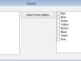How To Set Checked Item In Checkedlistbox With Listbox C Stack