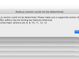 Eclipse Can T Determine Node Js Version Stack Overflow