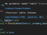 Python No Parameter Named Table In Sqlmodel Stack Overflow
