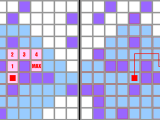 Javascript Board Game Pathfinding Finding Optimum Valid Path With