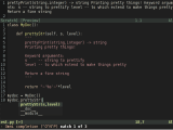 Python Docstring With Vim Pythoncomplete Is Not Displaying Newlines For