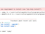 Python No Module Named Sympy In Jupyter Stack Overflow