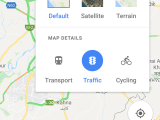 Google Map Android Api Maptypecontrol Options Over Map Stack Overflow